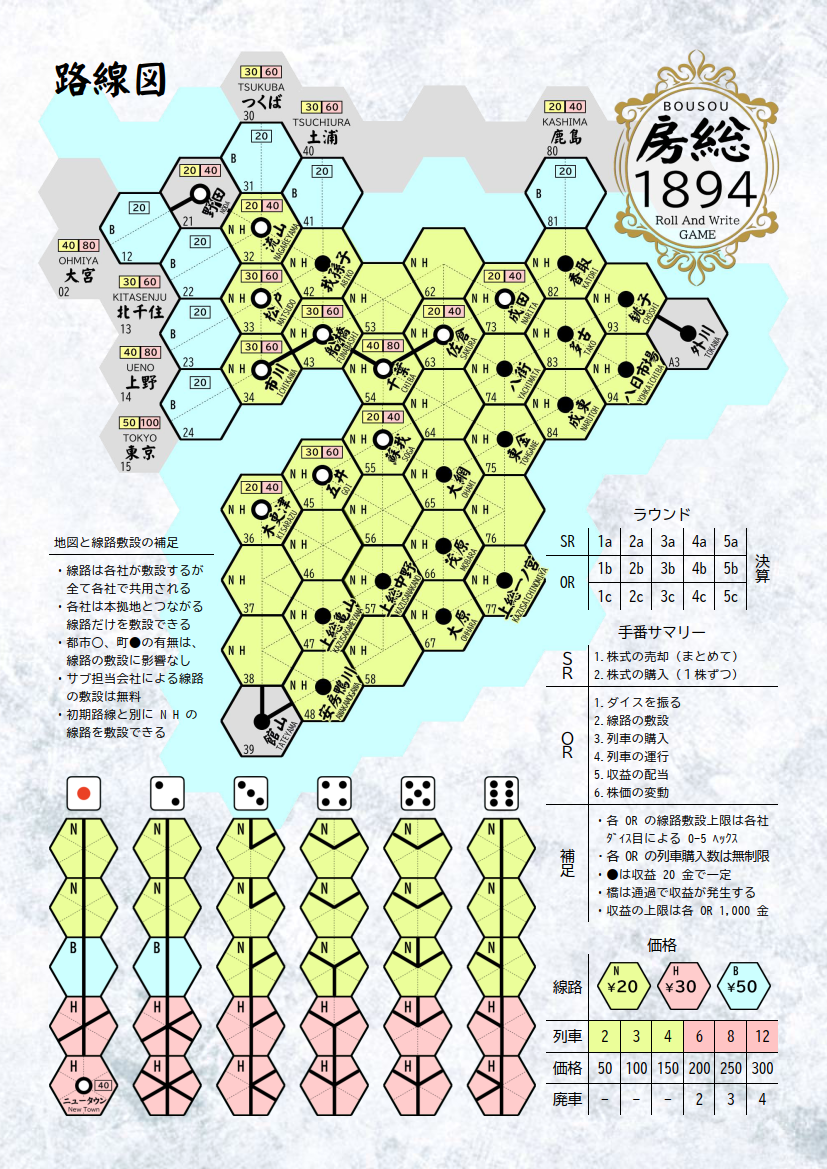 房総1894 | 『ゲームマーケット』公式サイト | 国内最大規模のアナログゲーム・ テーブルゲーム・ボードゲーム イベント