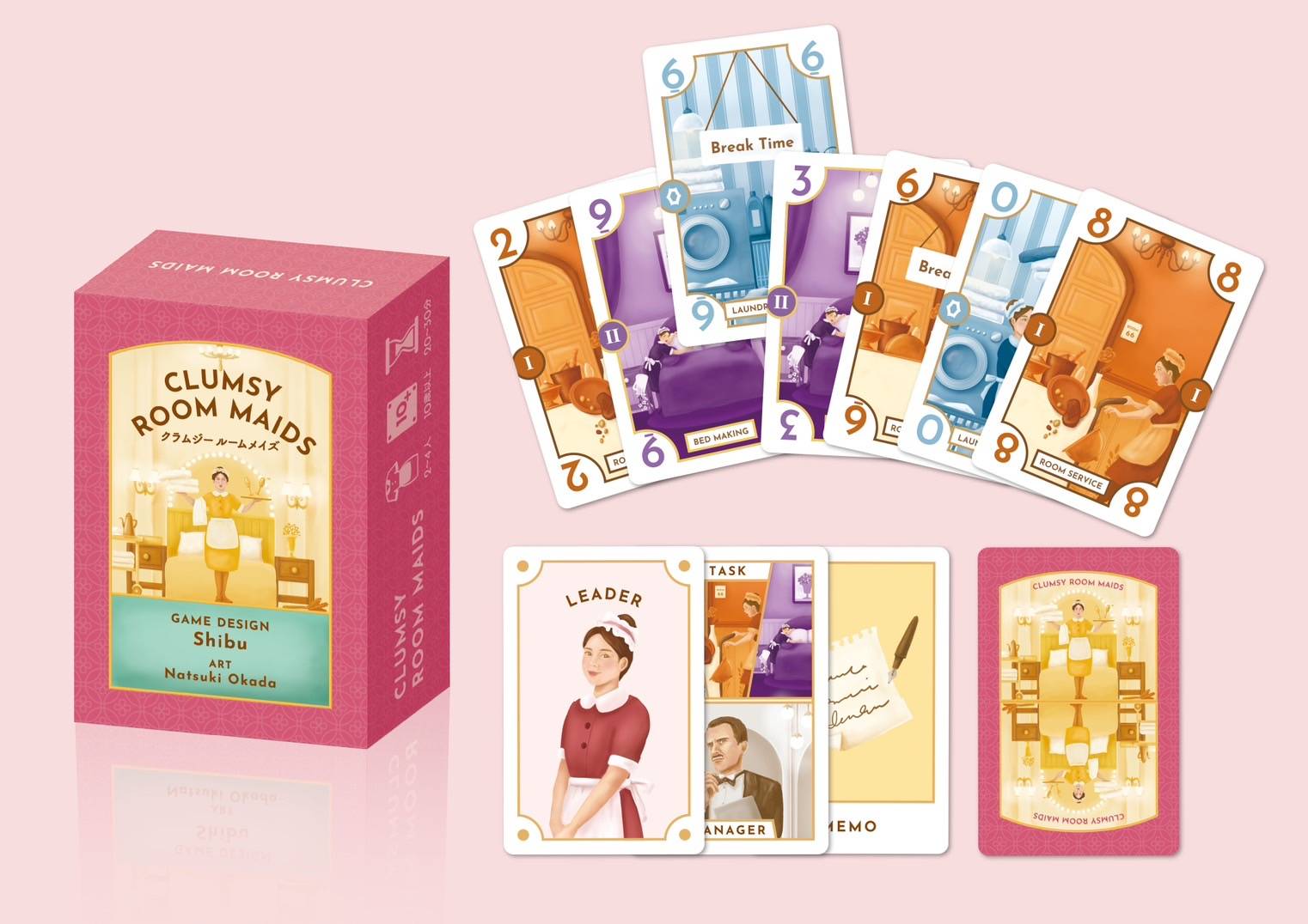 CLUMSY ROOM MAIDS:クラムジールームメイズ | 『ゲームマーケット』公式サイト | 国内最大規模のアナログゲーム・ テーブル ...